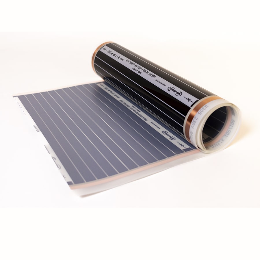 KIT Infrared Heating film Warmcoin Milky 180 W/m² with W51 Thermostat ...